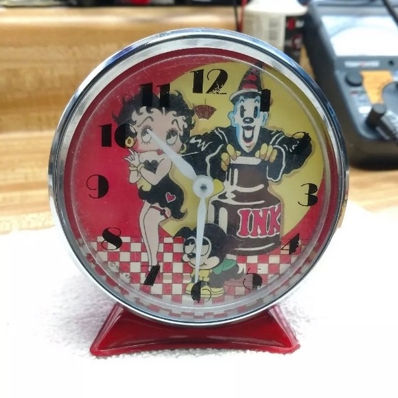 Other | Nib Rare Vintage Betty Boop Alarm Clock | Poshmark